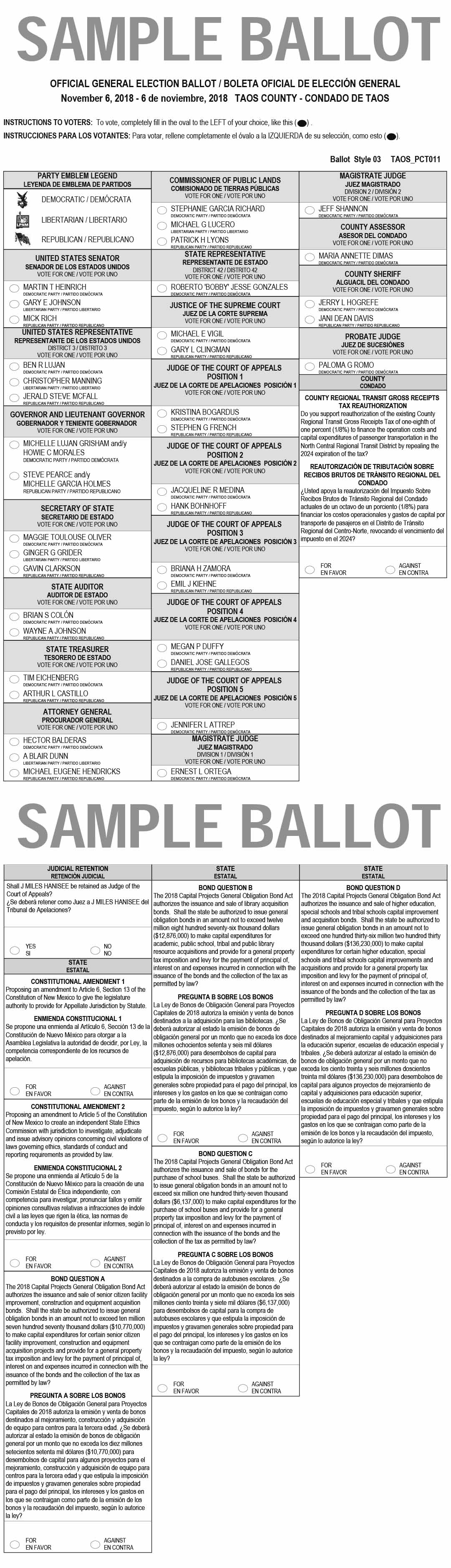 Dominion Voting Systems Ballot | KNCE Radio
